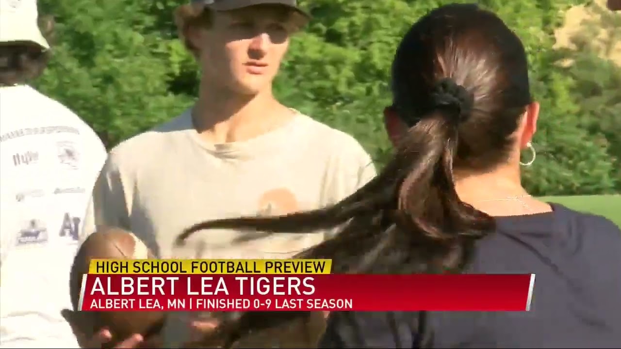 Albert Lea Tigers Football Logo