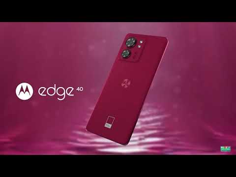 NUEVO Motorola Edge 40 disponible en Viva Magenta