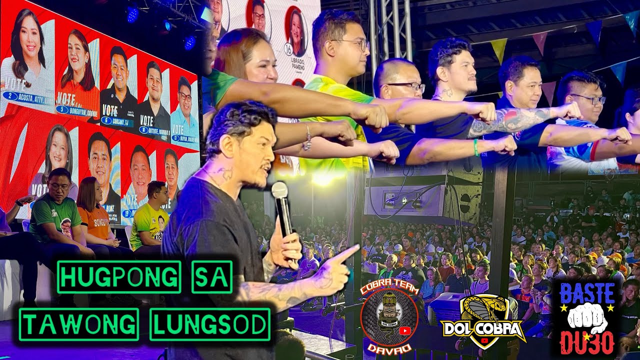 KICK OFF CAMPAIGN RALLY W/ MAYOR BASTE DUTERTE | 1ST DISTRICT | COBRA ...