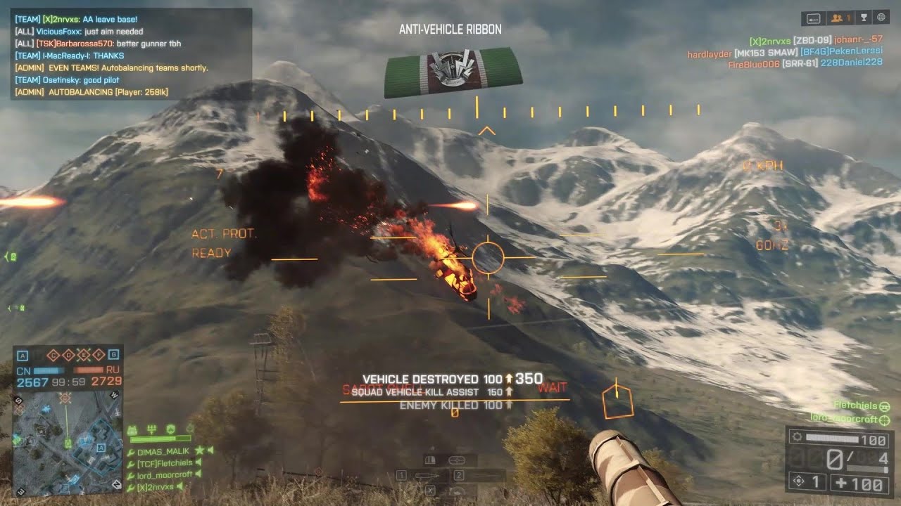 BF4 - Heli Shot 01 - YouTube