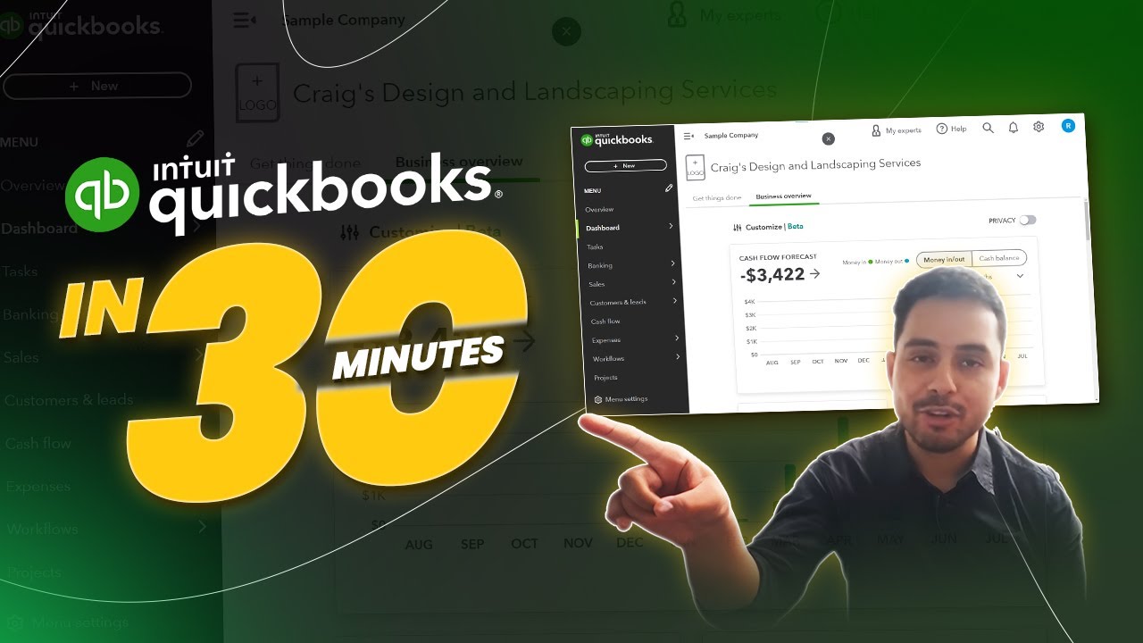 How to use QuickBooks Online in 30 Minutes - YouTube