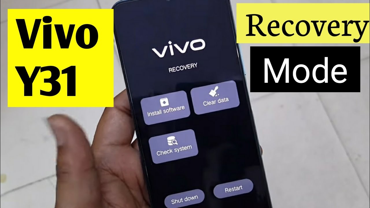 How To Fix Recovery Mode Vivo Y31 | Vivo Y31 Recovery Mode - YouTube