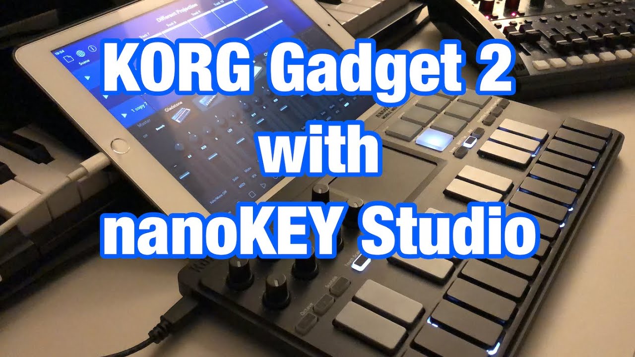 House Music - KORG Gadget 2 with nanoKEY Studio! - YouTube