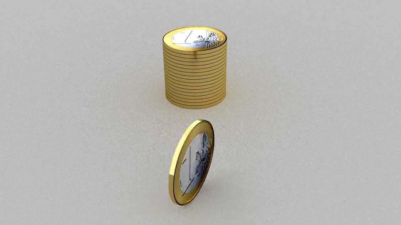 Turning Coins - Blender Cycles - YouTube