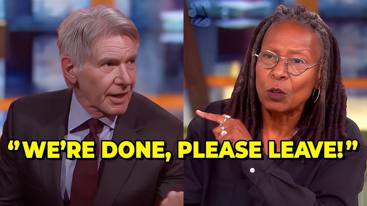 Harrison Ford Kicked Off The View After Fiery Exchange With Whoopi ...