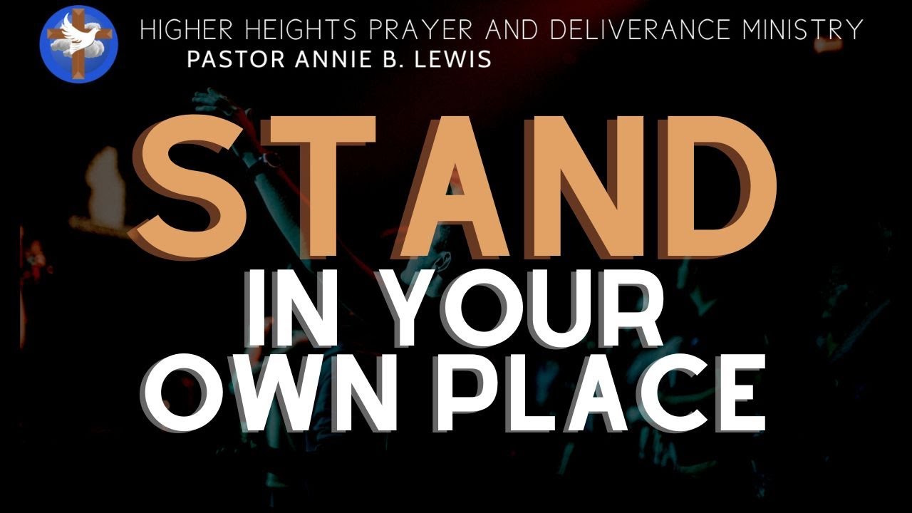 Stand In Your Own Place | Prophetess Reana Smith - YouTube