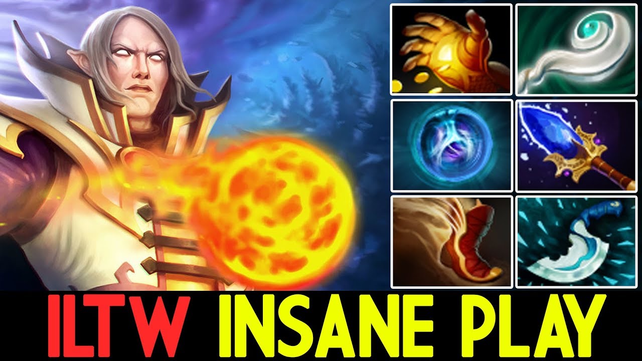 iLTW Dota 2 [Invoker] Insane Play | New Young Talent - YouTube