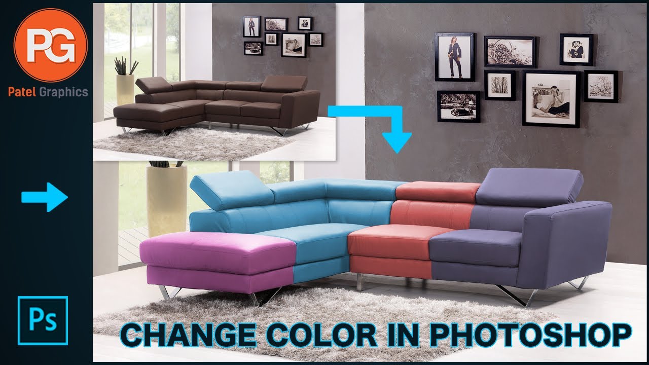Change the Color of an Object in Photoshop || Photoshop Tutorial - YouTube