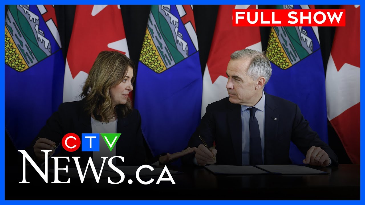 Carney, Smith sign major energy agreement | CTV News Calgary Webcast ...