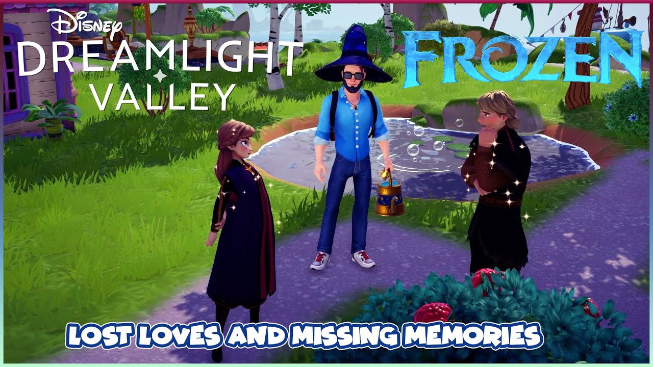 Disney Dreamlight Valley - Lost Loves and Missing Memories (Anna from Frozen Quest) - YouTube