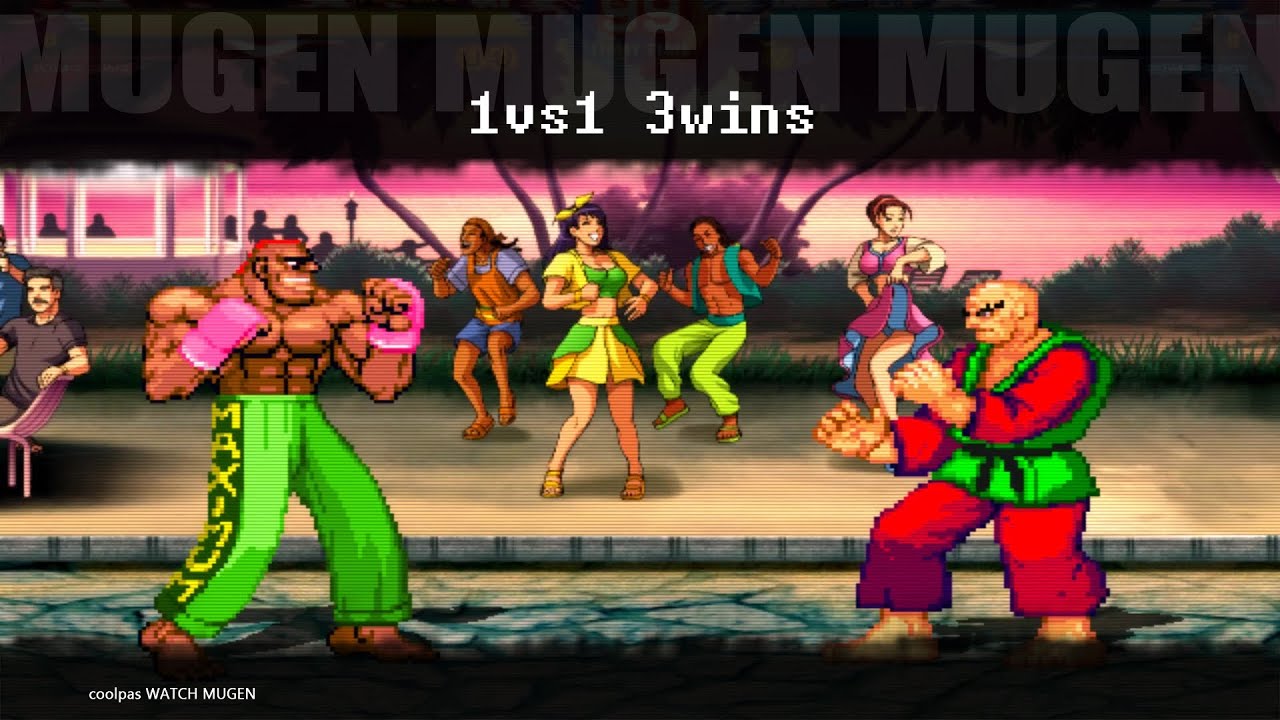 DeeJay vs Retsu | MUGEN 1vs1 - YouTube