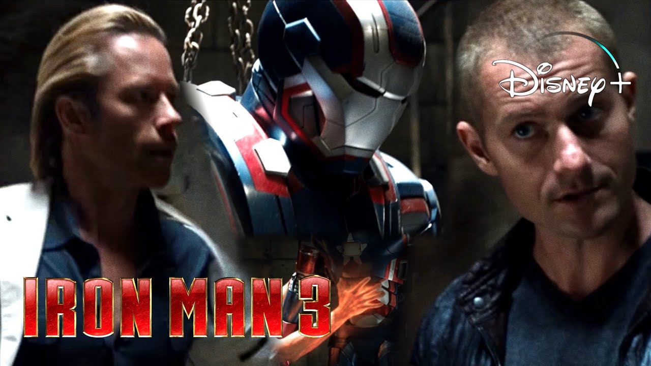 Iron-Man 3 | Aldrich Killian Capture Iron-Patriot Scene | Disney+ [2013 ...