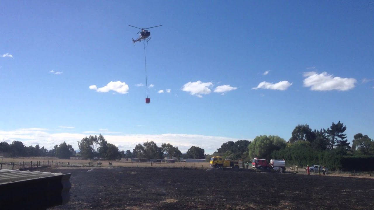Helo with monsoon bucket - YouTube