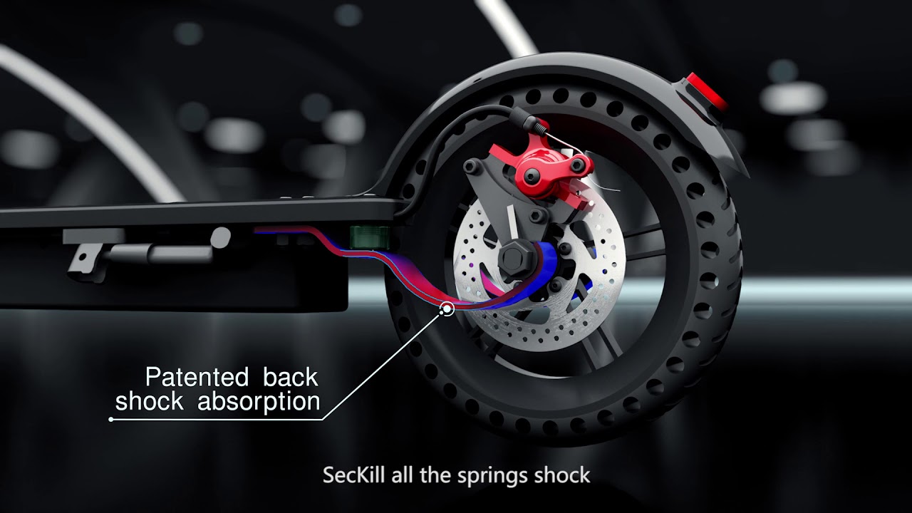 mimida 853P e-scooter for personal use - YouTube