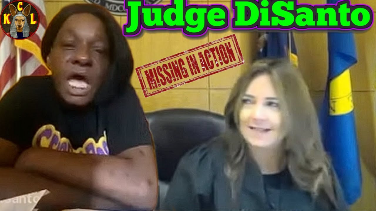"Get a Warrant or BE HERE BY 3PM!" Judge DiSanto #contempt #courtroom ...