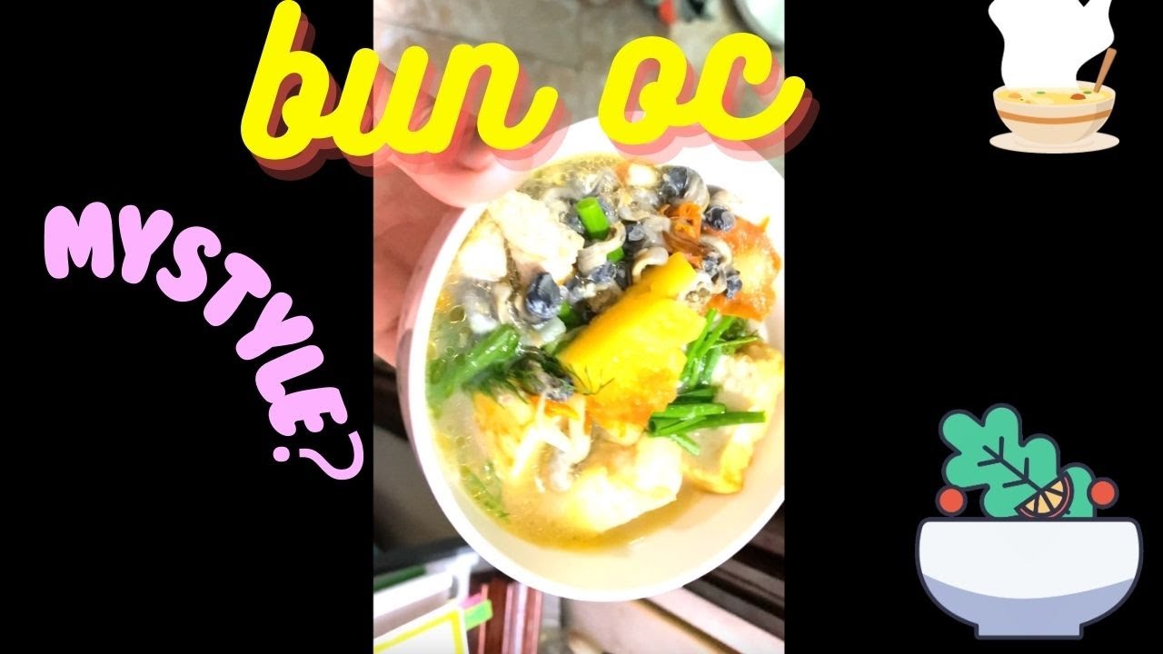 BUN OC - My style 🍲 - YouTube