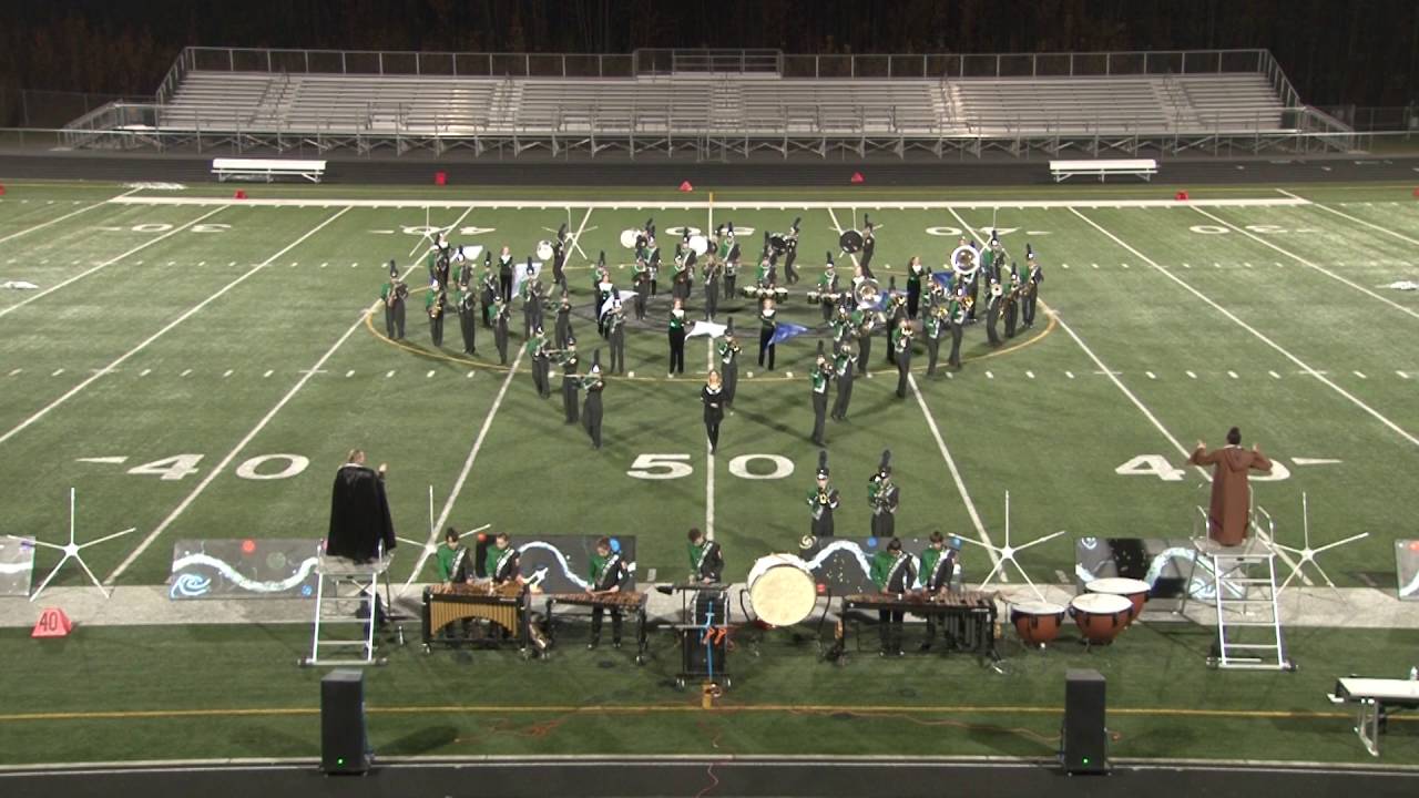 Alaska Marching Band Invitational - Colony Halftime 2016 - YouTube
