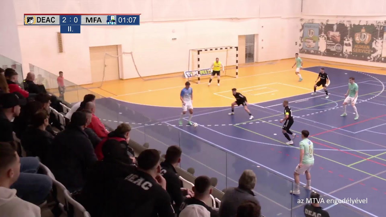 DEAC - SG KECSKEMÉT FUTSAL - YouTube