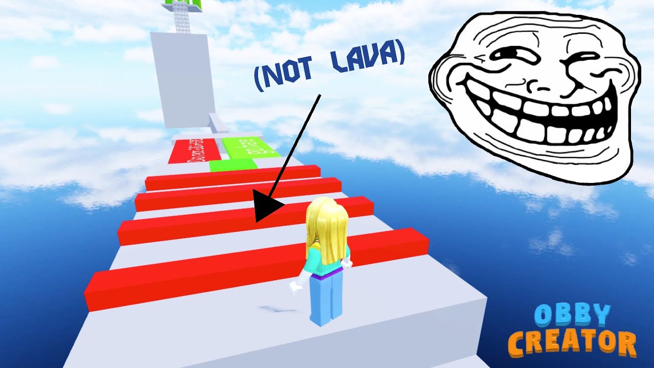 I attempted a troll obby in Obby Creator… - YouTube