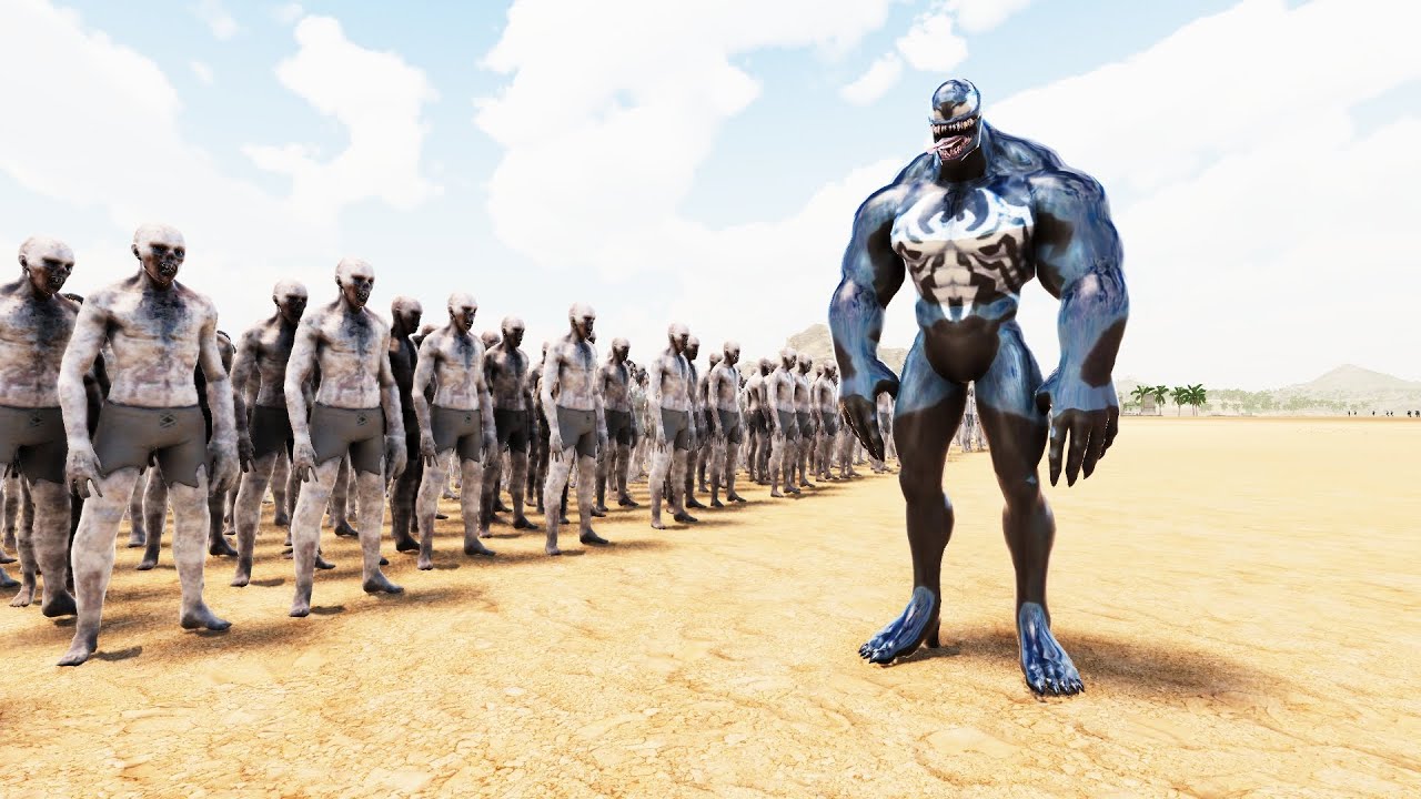 2.5M Zombies Vs Venom | Ultimate Epic Battle Simulator 2 | UEBS 2 - YouTube