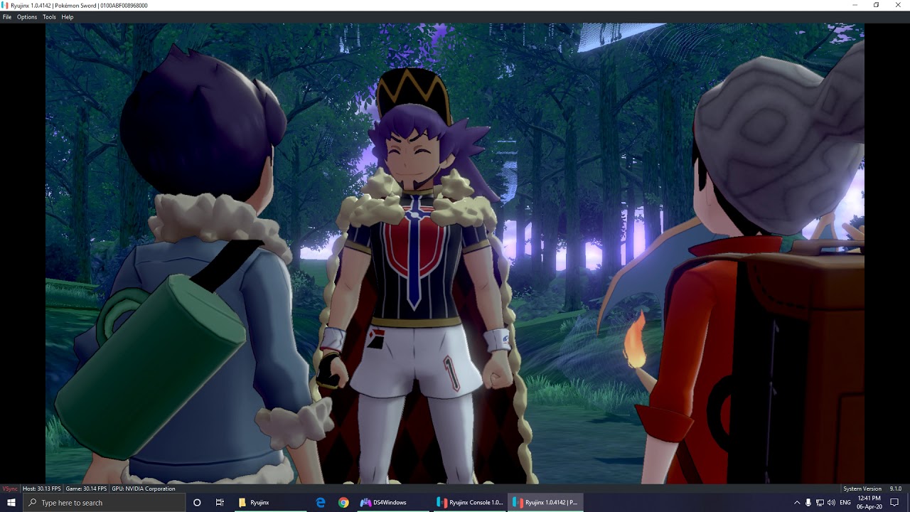 POKEMON SWORD & SHIELD | RYUJINX EMULATOR | GTX1070 RYZEN 1600X ...