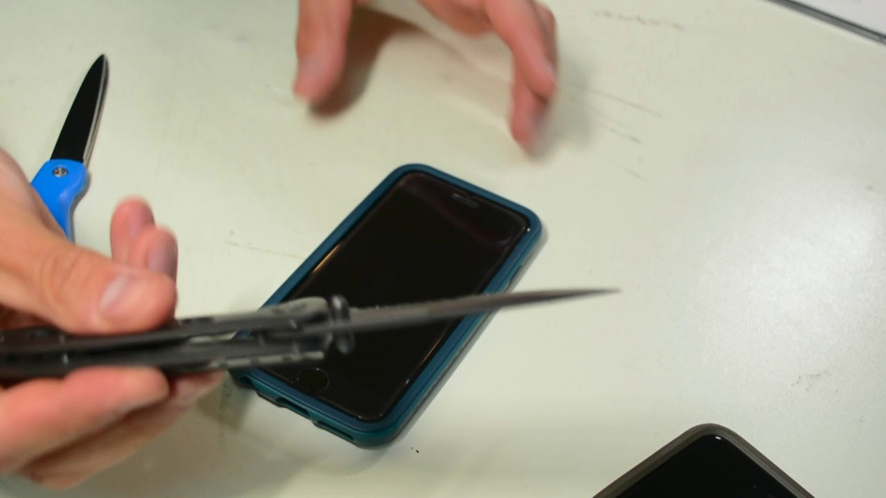 Tempered Glass Strength Test iCity Repair *EXTREME* - YouTube