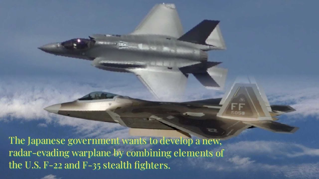 Japan's New Stealth Fighter: A Hybrid Mix of the F-22 and F-35? - YouTube
