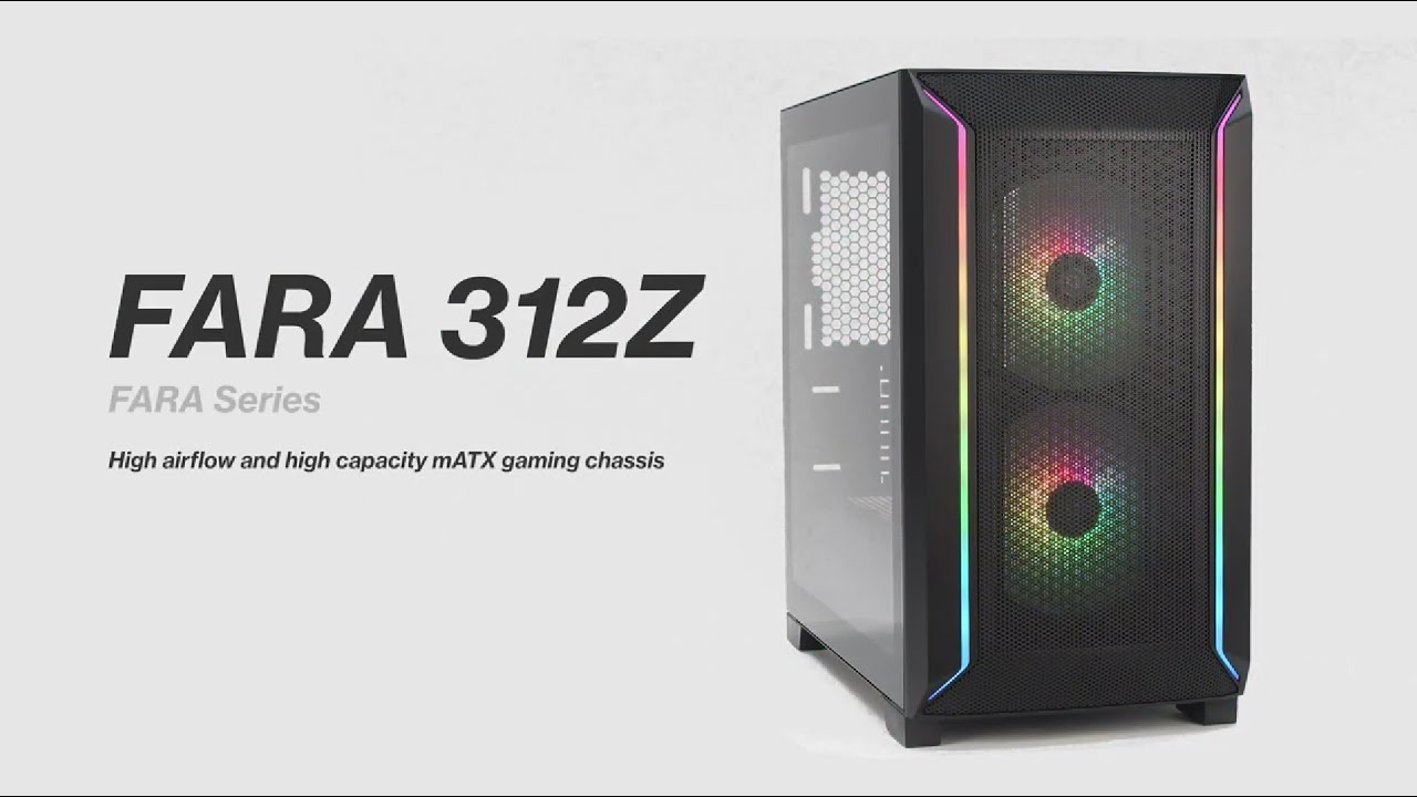 SilverStone FARA 312Z High airflow and high capacity mATX gaming ...
