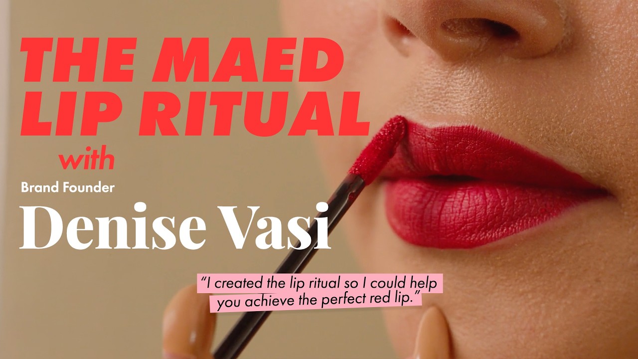 What Is the MAED Lip Ritual? Featuring Founder Denise Vasi | Sephora - YouTube