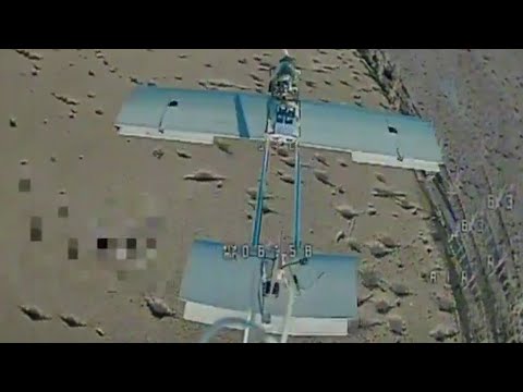 Russian Molniya-1 Kamikaze Drone Destroyed Midair