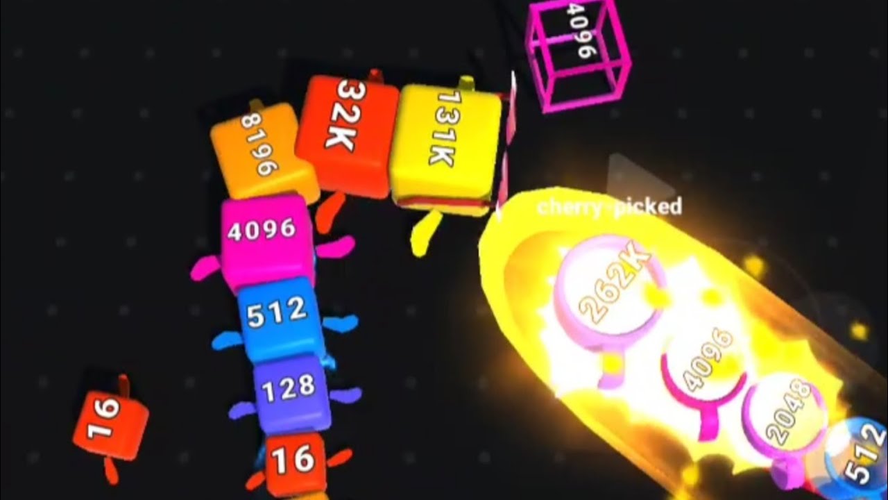 Jelly Cube Run 2048 - Get rid of the battle of big numbers - YouTube