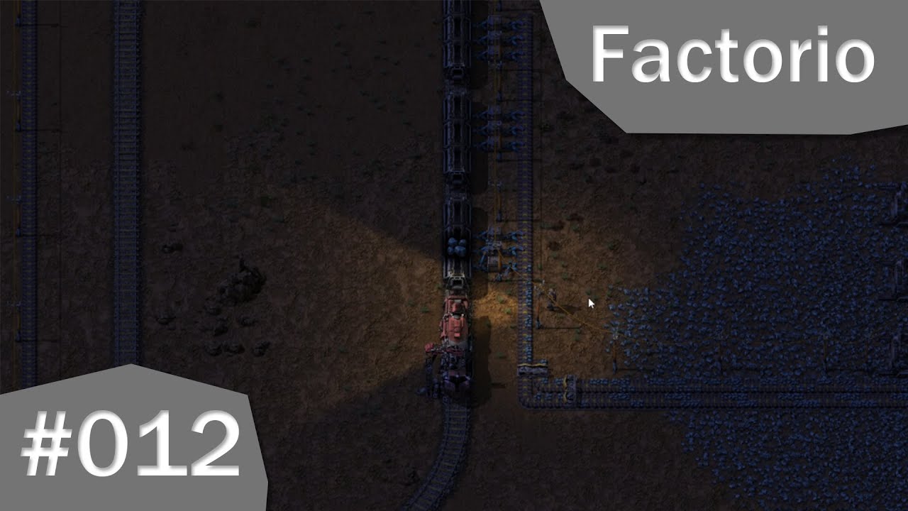 Lets Play Factorio | #012 Eisen Verteidigung muss stehen ⚔️ - YouTube