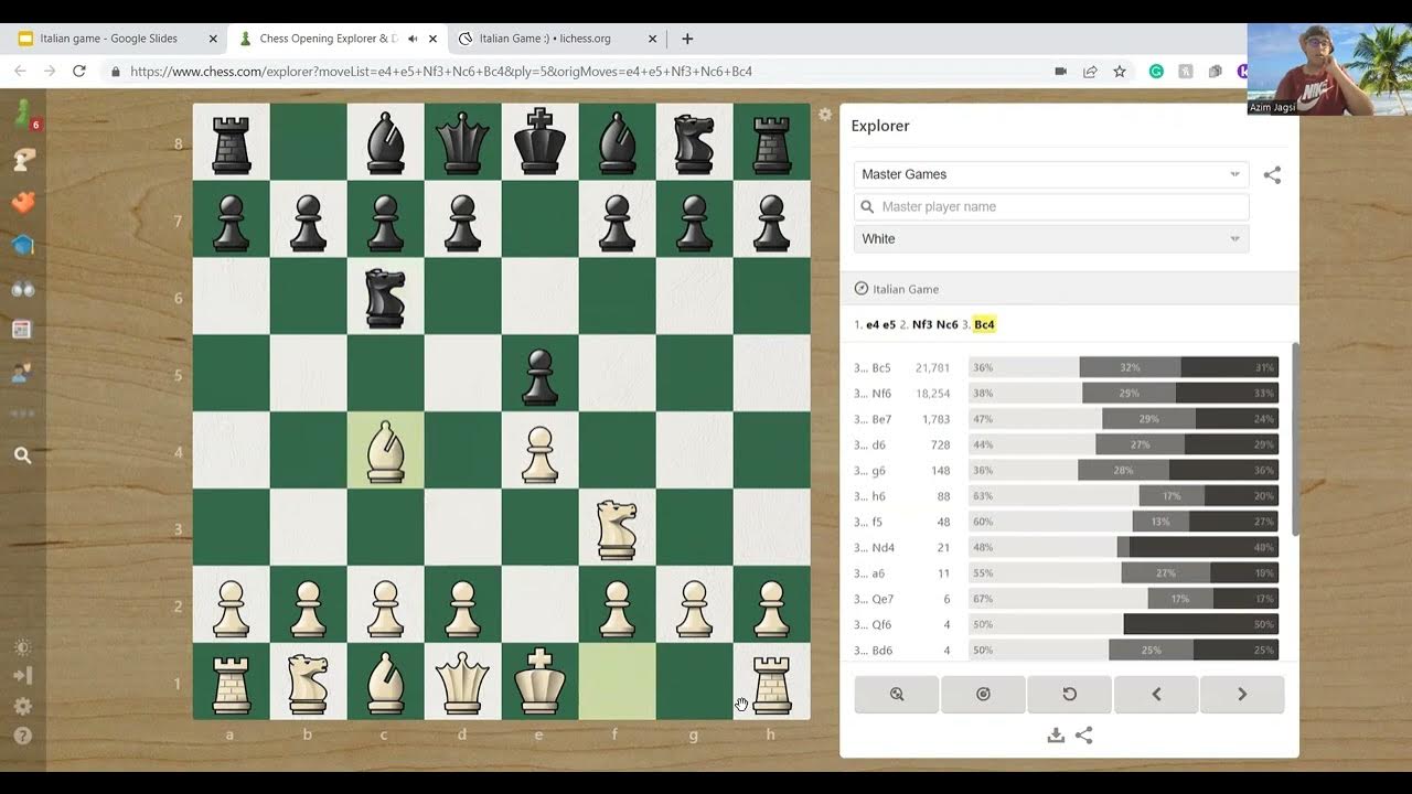 How To Play The Italian Game Chess Opening - YouTube