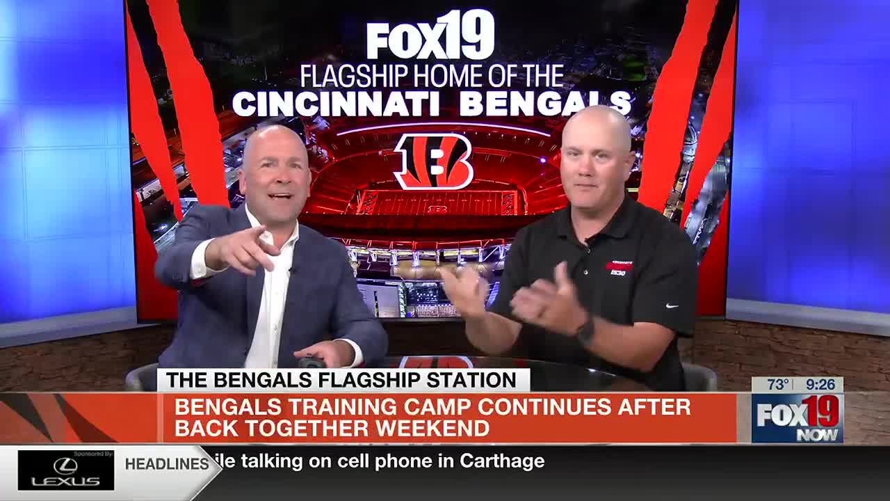 Mo Egger On Bengals Training Camp Youtube 1075