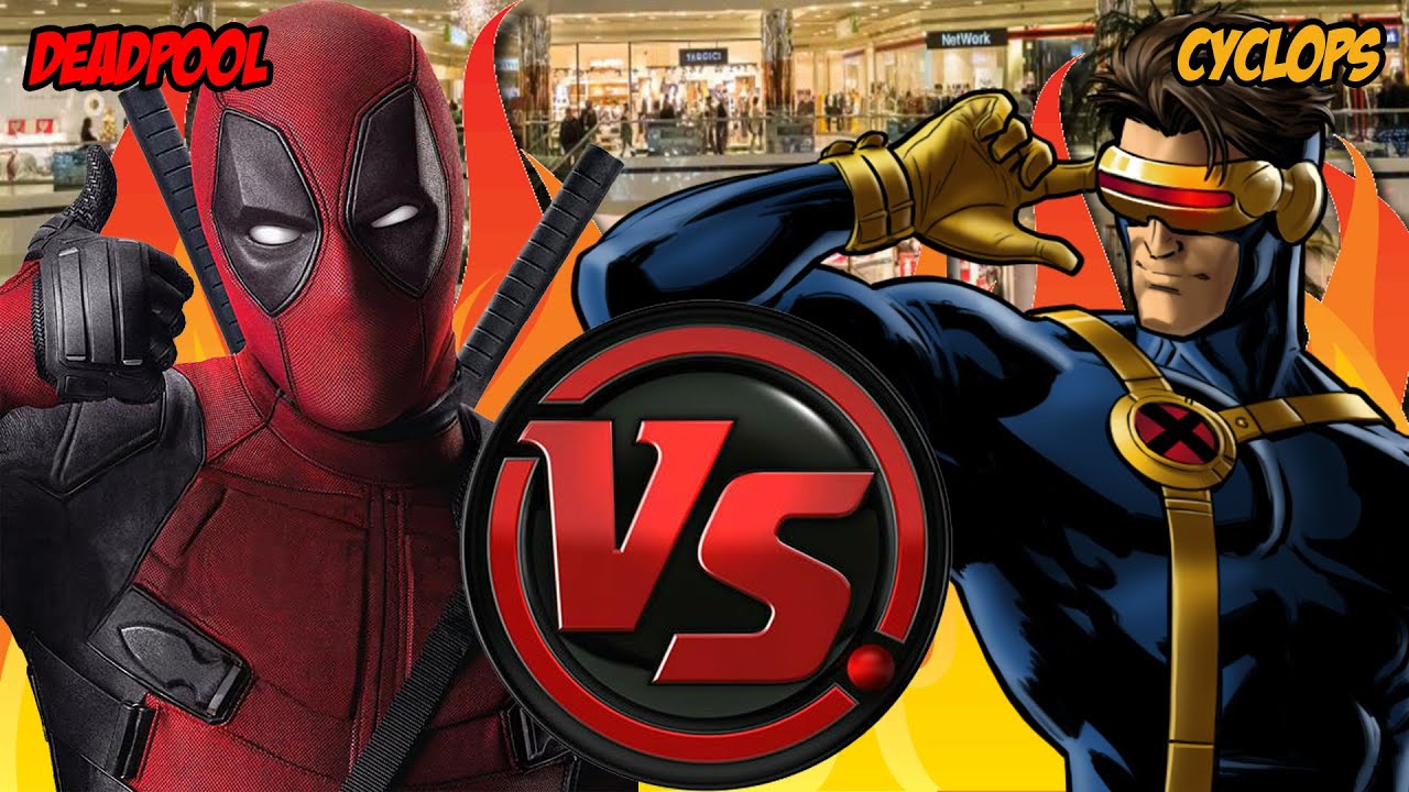 Deadpool VS. Cyclops (who's win?) - [Mugen AI Battle] - YouTube