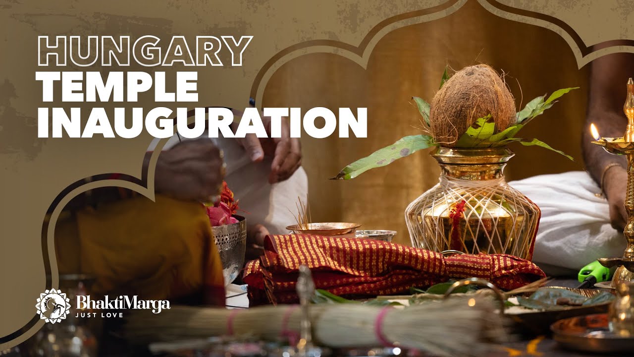 Temple Inauguration with Paramahamsa Vishwananda - LIVE NOW from ...