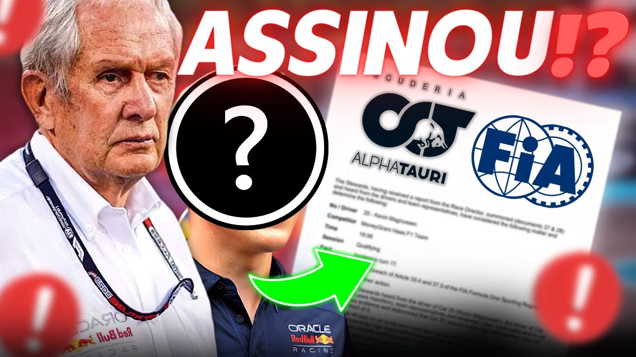 Helmut Marko faz ANÚNCIO POLÊMICO na Formula 1! - YouTube