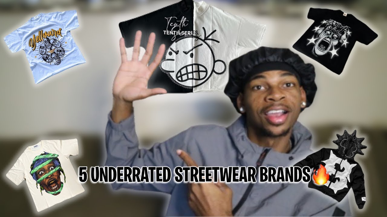 5 UNDERGROUND CLOTHING BRANDS YOU SHOULD KNOW ABOUT🔥 - YouTube