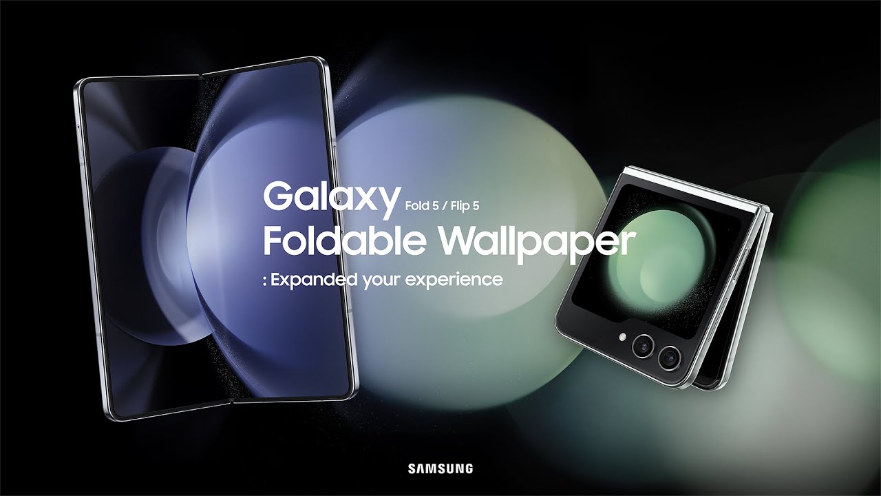 Expand your experience : Galaxy Foldable Wallpaper - YouTube