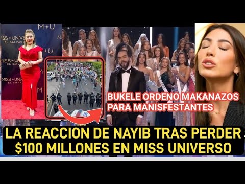 Nayib pierde 100 millones en miss universo/ Rebecan santos es abucheada ...