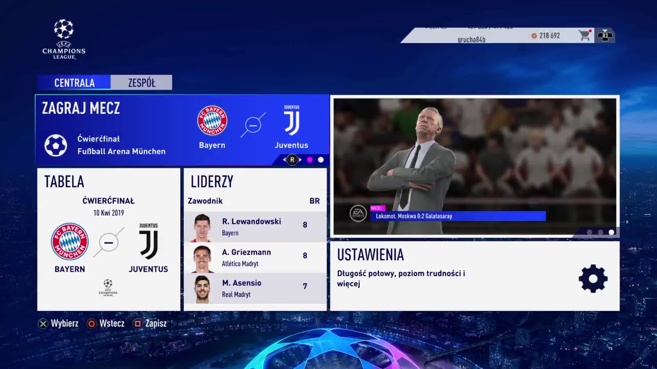 Fifa 19 uefa champions league live - YouTube