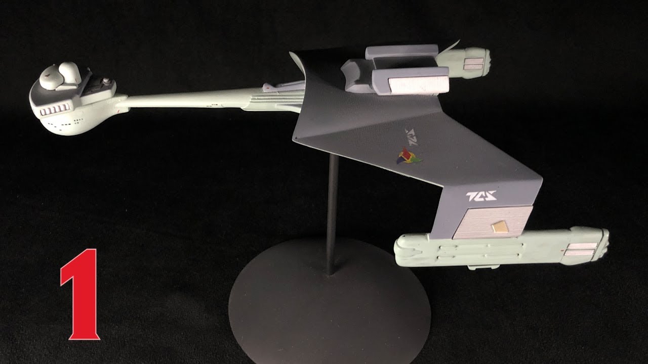 Klingon D7 Battlecruiser - Part 1 of 2 - Build and Prime - 1:1000 ...