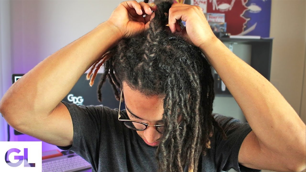 Dreadlock Braid Out - YouTube