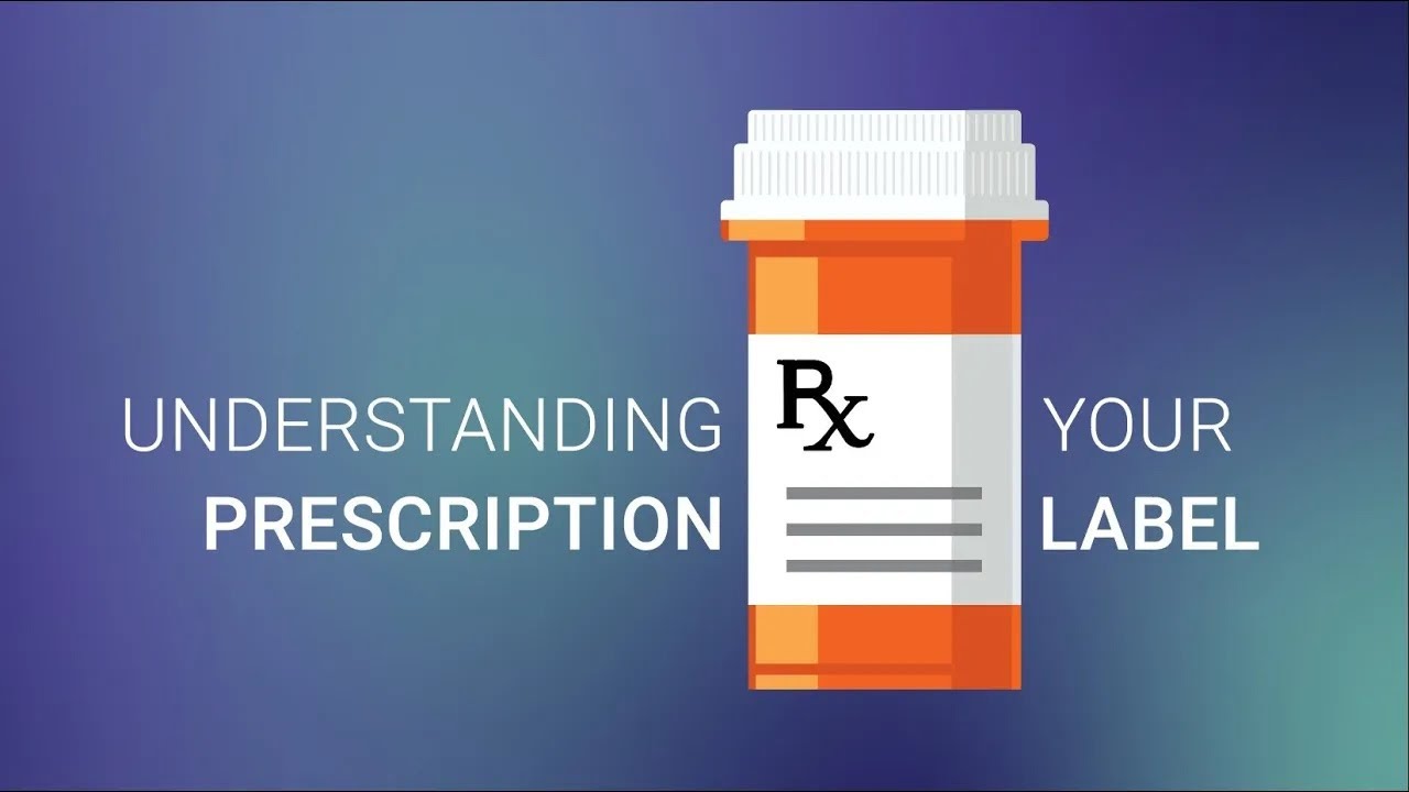 Understanding Your Prescription Label - YouTube