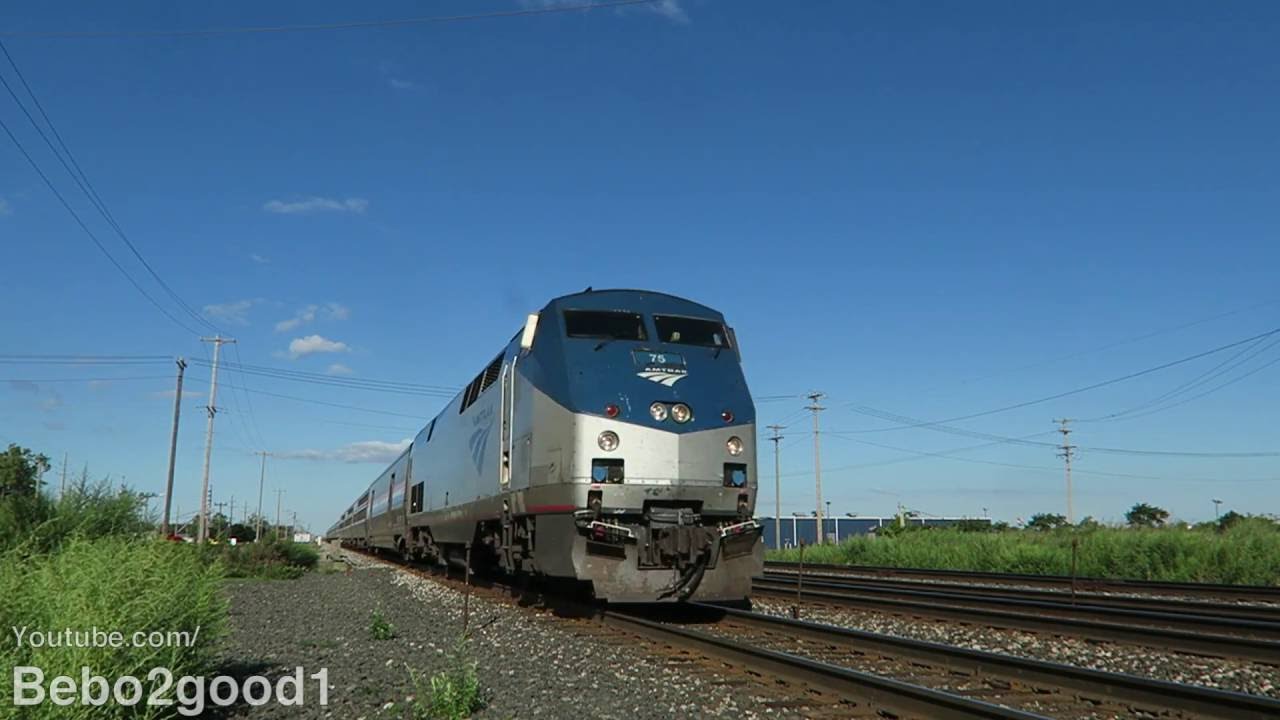 Amtrak Lake Shore Train 48/448 & Maple 64 + CSX/UP at Buffalo - Depew ...