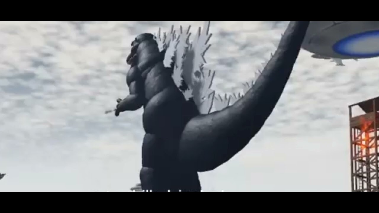 Godzilla theme Mega Boss Survival - YouTube