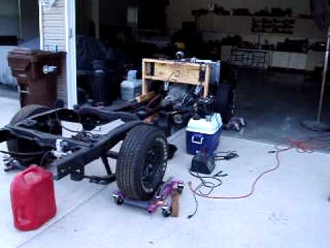 421 sbc first start up - YouTube