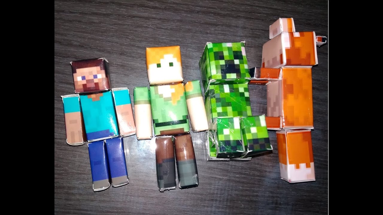 Tutorial Papelcraftminecraft Youtube
