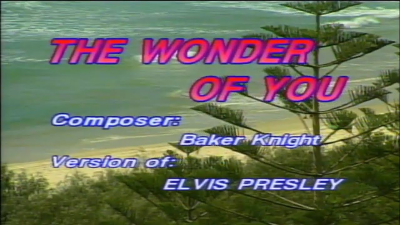 THE WONDER OF YOU - Elvis Presley - Famous Super Hit Songs Vol 17 - YouTube