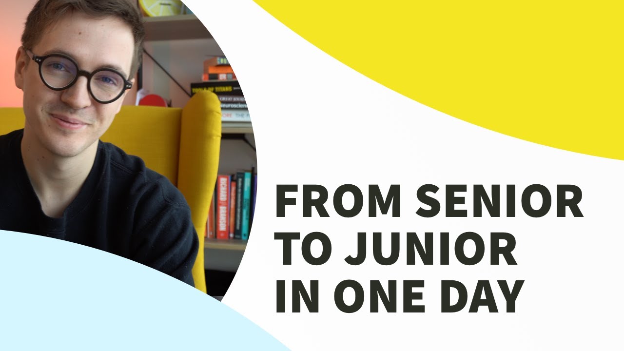 Senior to junior developer in one day - my journey of going from a ...
